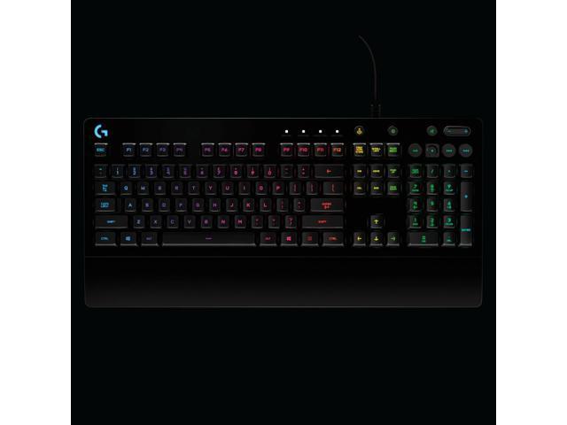 LOGITECH - PRODIGY G213 FULL-SIZE WIRED MEMBRANE GAMING KEYBOARD WITH ...