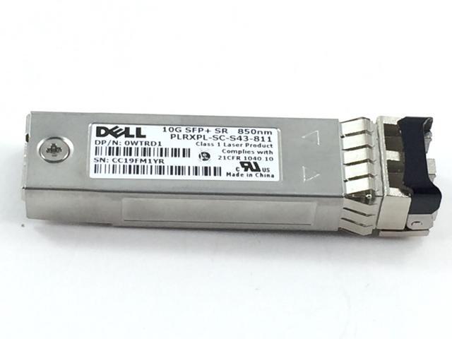 Refurbished: DELL WTRD1 PLRXPL-SC-S43-811 10G SFP SR 850NM TRANSCEIVER ...