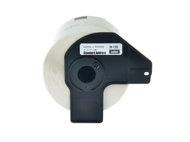 4 Roll White Compatible Labels DK-1202 DK1202 For Brother L-580N QL-700 ...