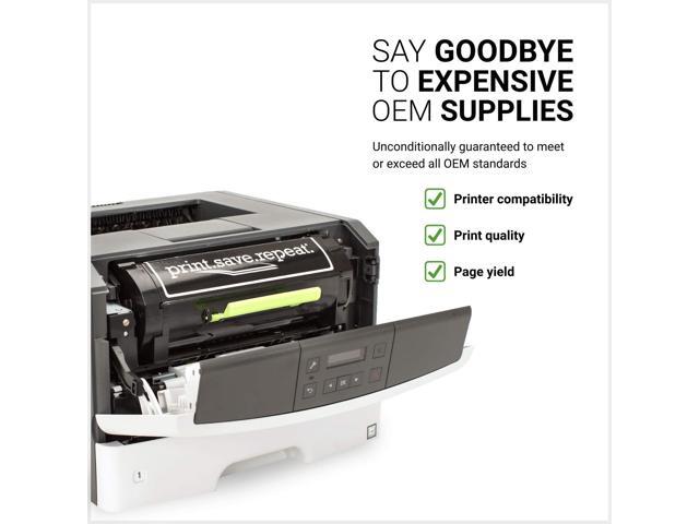 Print.Save.Repeat. Lexmark 58D1H00 High Yield Toner Cartridge for MS725 ...
