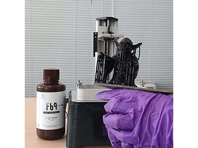 Resione 3D Printer Resin, F69 Flexible Resin Rubber-Like 405Nm Uv ...