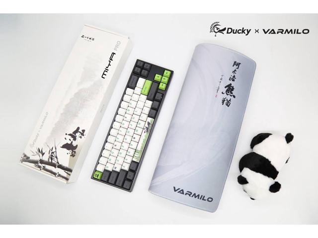 Ducky X Varmilo MIYA Pro Panda White LED 65% Dye Sub PBT Mechanical ...