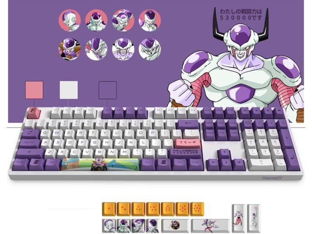 Akko 3108V2 Dragon Ball Z Frieza Full Size Gaming Mechanical Keyboard ...