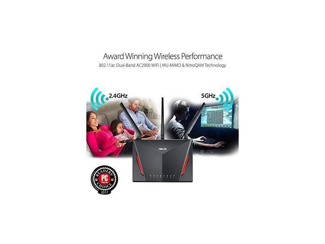 AC2900 WiFi Dualband Gigabit Wireless Router with 18GHz Dualcore ...