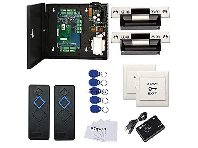 Door Access Control Board System Kits with 11040V Power Supply Box ...