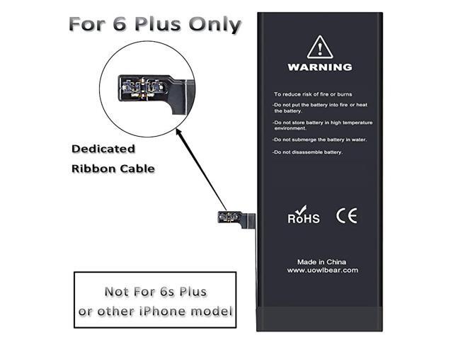 IP6P Replacement Battery for iPhone 6 Plus A1522 A1524 A1593 with ...