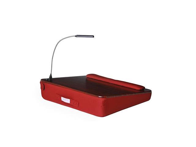 Foam Lap Desk with USB Light Burgundy - Newegg.com