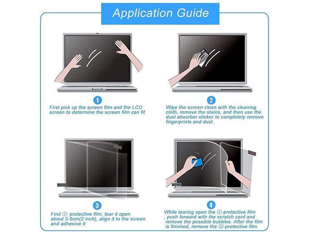 Anti Blue Light Anti Glare Screen Protector Fit Diagonal Desktop ...