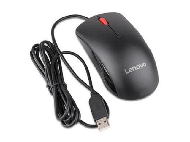 Lenovo Optical Wheel Mouse, Wired with USB Connection - 00PH128 ...