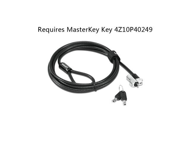 Kensington NanoSaver Cable Lock Security cable lock, black, 6 ft ...