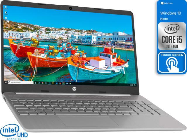 HP 15 (192L0UA) Laptop, 15.6" HD Touch Display, Intel Core i5-1035G1 ...