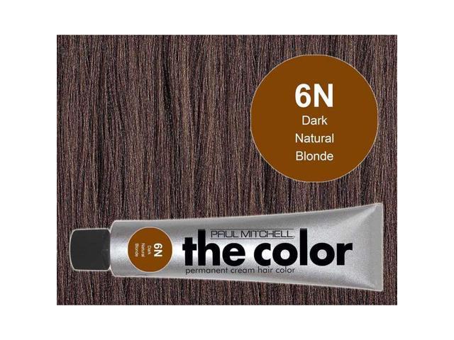 Paul Mitchell The Color 6N Dark Blonde Permanent Cream Hair Color 3 OZ ...