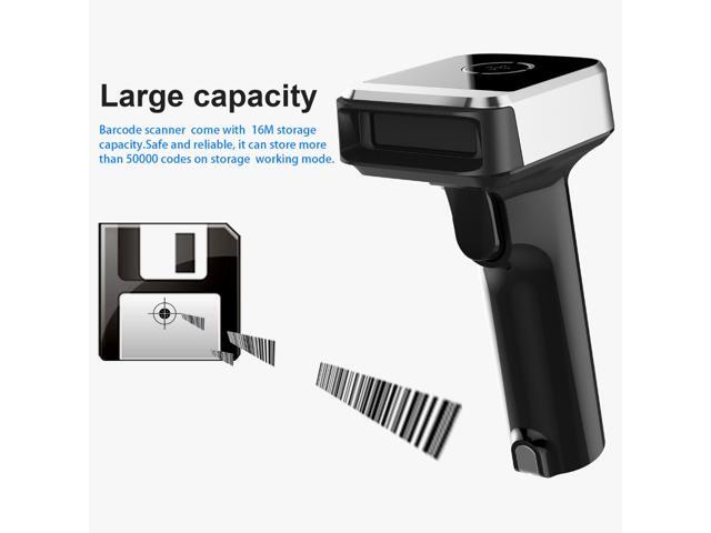 Symcode MJ1900 Bluetooth 2.4Ghz Wireless 2D Barcode Scanner Screen ...