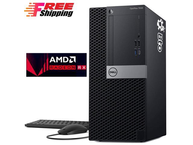 Refurbished: Gaming Dell 7050 Desktop Tower Computer PC Core i7-6700 ...