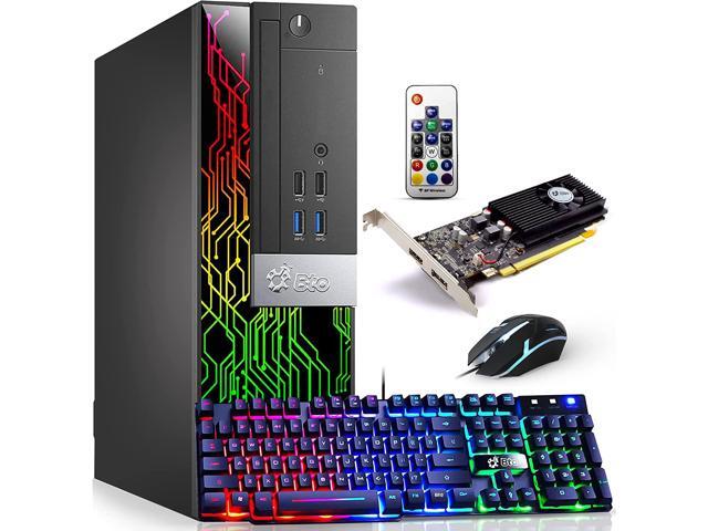 Refurbished: BTO RGB Gaming Desktop Computer PC, Intel Core i5 7th Gen ...