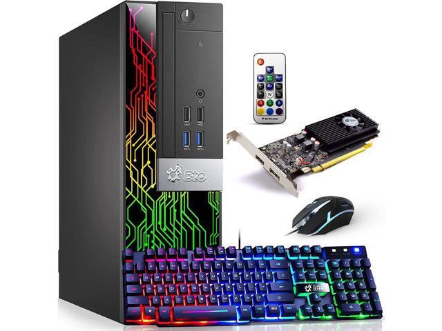 Refurbished: BTO RGB Gaming Desktop Computer PC, Intel Core i5 7th Gen ...