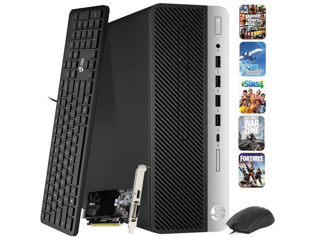 Refurbished: HP ProDesk G5 Gaming Desktop PC Intel Octa Core i7-9700 ...