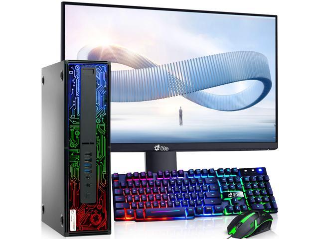 Refurbished: HP G2 RGB SFF Desktop PC i5-6500 16GB Ram 1TB SSD, 24" LED ...