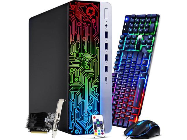 Refurbished: HP RGB 800 G3 Gaming Desktop Computer PC, Intel Quad Core ...