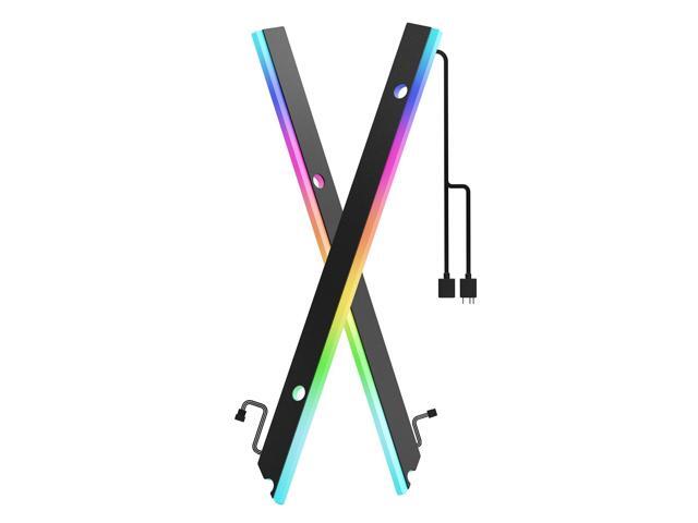 ASIAHORSE ARGB Light Strip for Motherboard, 24 Independent Addressable ...