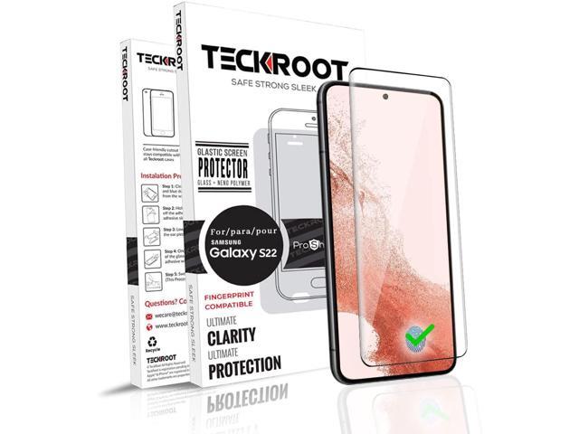 Teckroot Screen Protector For Samsung Galaxy S22 | Glastic | Support ...