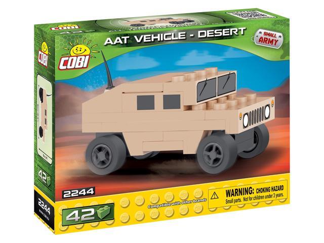 COBI Small Army Nano Series AAT Desert Humvee Military Building Block ...