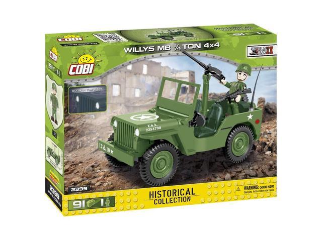 COBI Historical Collection Willys MB 1/4 Ton 4x4 Ford GPW Jeep WWII ...