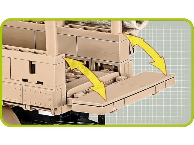 COBI TOYS World War II Blitz 3600 Army Transport Truck - Model WW2 ...