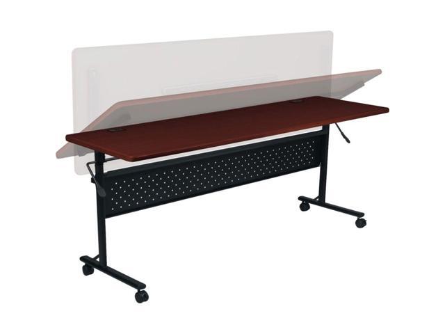Flipper Table, 60"x24"x29-1/2", Mahogany - Newegg.com