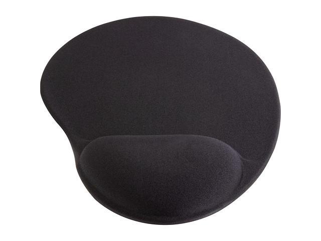 Compucessory Gel Mouse Pad - 9" x 10" x 1" Dimension - Black - 55151 ...