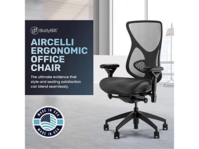 Aircelli by BodyBilt® Ergonomic Mesh Back Home or Office Chair ...