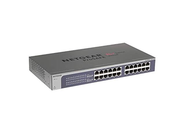NETGEAR ProSafe Plus JGS524Ev2 (JGS524E-200EUS) 24P Gigabit Plus Switch ...