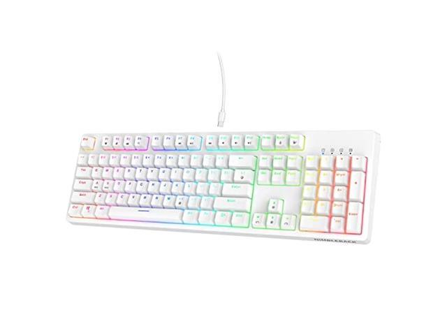 LTC NB1041 Nimbleback Wired Mechanical Keyboard, Hot-Swappable 104Keys ...