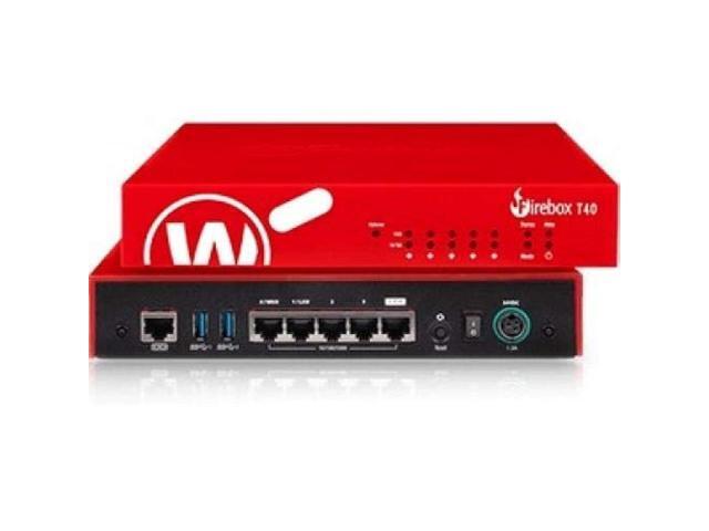 WATCHGUARD TECHNOLOGIES WGT40997-US WATCHGUARD FIREBOX T40 MSSP ...
