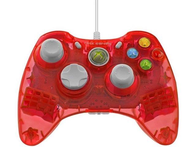 PDP Rock Candy Controller For Microsoft Xbox 360 - Red - Newegg.com