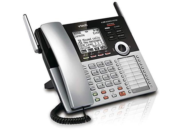 vtech cm18445 main console - dect 6.0 4-line expandable small business ...