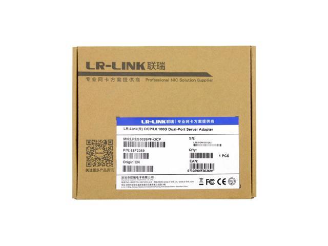 LR-LINK OCP3.0 100GB network card NIC Compatible for Intel E810-CAM2 ...
