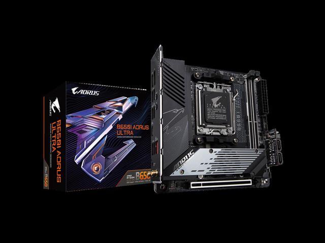 Refurbished: GIGABYTE B650I AORUS ULTRA AM5 AMD B650 SATA 6Gb/s Mini ...