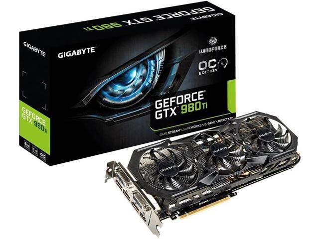 Refurbished: GIGABYTE GeForce GTX 980Ti 6GB WINDFORCE 3X OC EDITION, GV ...