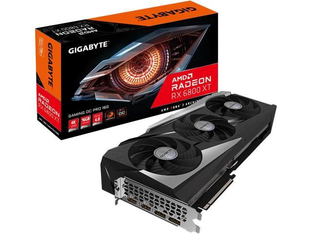 Refurbished: GIGABYTE Radeon RX 6800 XT GAMING OC PRO 16G Graphics Card ...