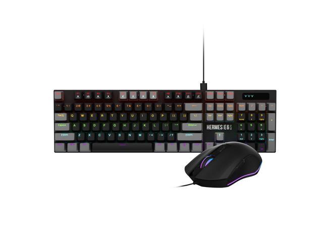 Gamdias HERMES E6 ELITE 2-IN-1 COMBO keyboard and mouse, mechanical ...
