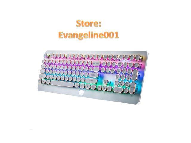 Magic Refiner MK9-A RGB Mechanical Keyboard RGB Retro Gaming Keyboard ...