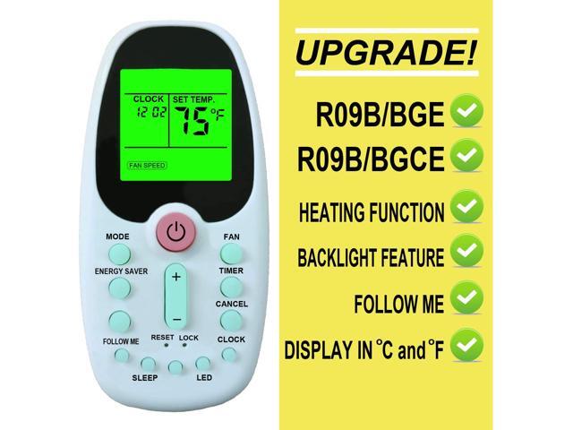 Air Conditioner Air Conditioning Remote Control Replacement for Midea ...