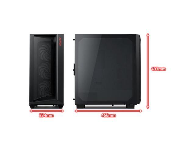 XPG CRUISER ATX Super Mid Tower Chassis Black -CRUISERST-BKCWW - Newegg.com