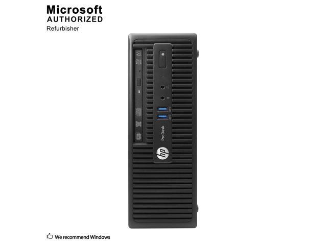Refurbished: Grade A HP ProDesk 400 G2.5 SFF PC, Intel Quad Core I5 ...