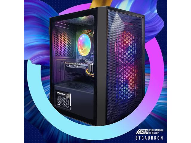 STGAubron Gaming, Intel Core I5 3.3Ghz up to 3.7Ghz, 16G Ram, 512G SSD ...