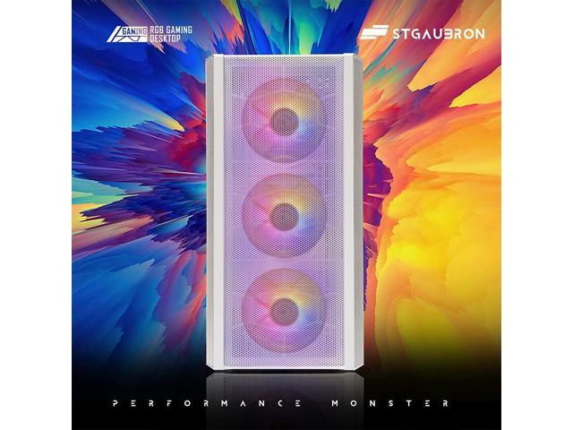 STGAubron Gaming Desktop PC,Intel Core i7-10700F up to 4.8G,GeForce RTX ...