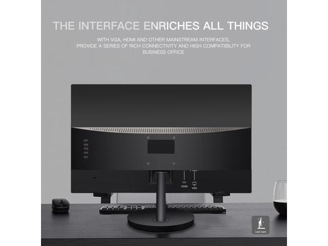 STGAubron 24 Inch Gaming Computer Monitor, FHD 1920 x 1080P Office PC ...