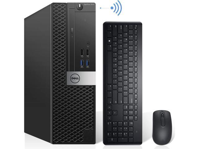 Refurbished: Dell OptiPlex 7040 SFF Desktop Computer PC Intel Quad Core i7-6700 3.20GHz AX200 ...