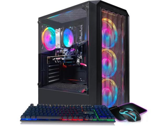 STGAubron Gaming Desktop PC, Radeon RX 590 8G GDDR5, AMD Athlon 3000G 3 ...